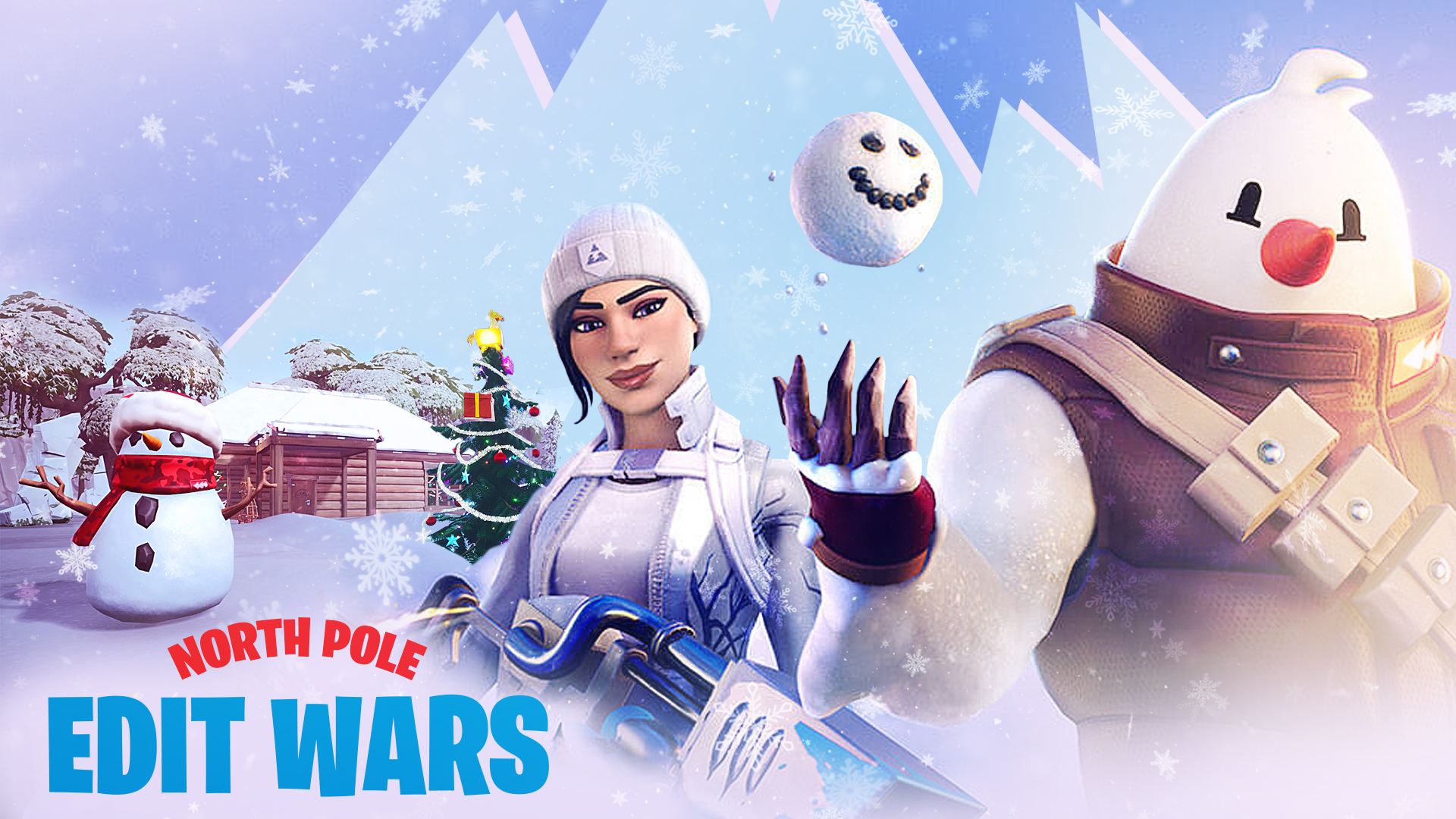 Edit Wars: North Pole [ rajan ] – Fortnite Creative Map Code