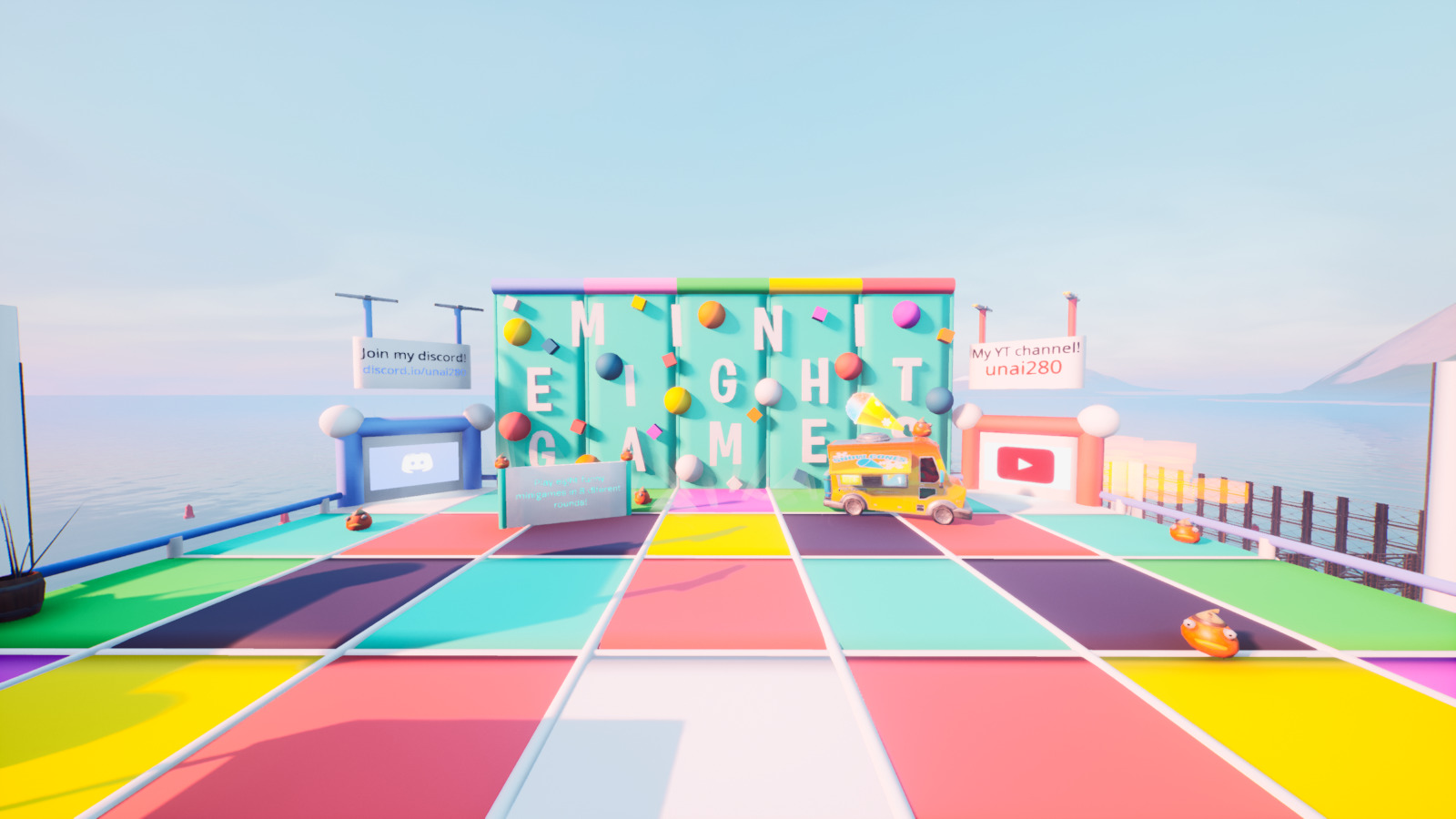 Mini 8 Games [MeLlamanKevin] [ unai280 ] – Fortnite Creative Map Code