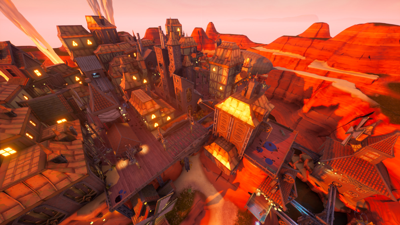 Sunset Steampunk - Murder Mystery [ dunki ] – Fortnite Creative Map Code