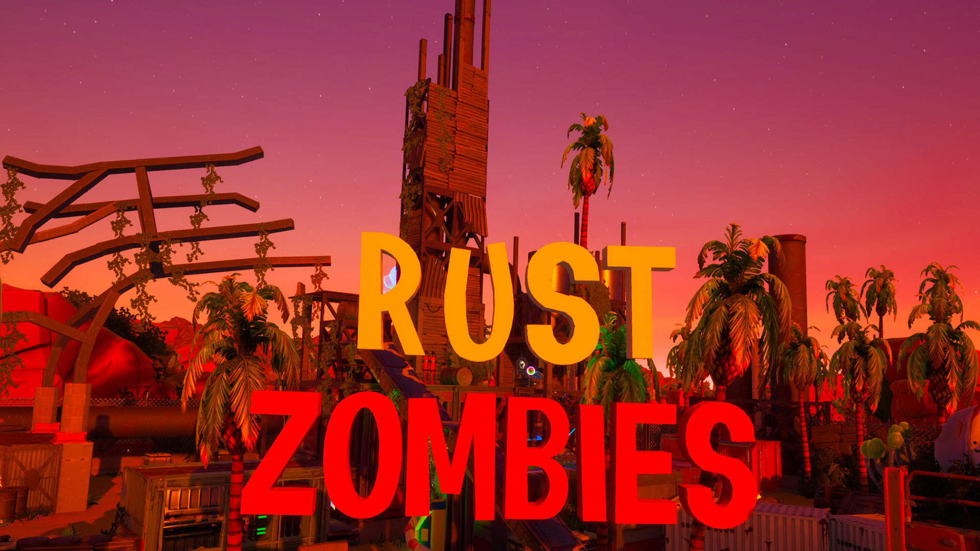 Rust Zombies [ mist_jawafett ] – Fortnite Creative Map Code