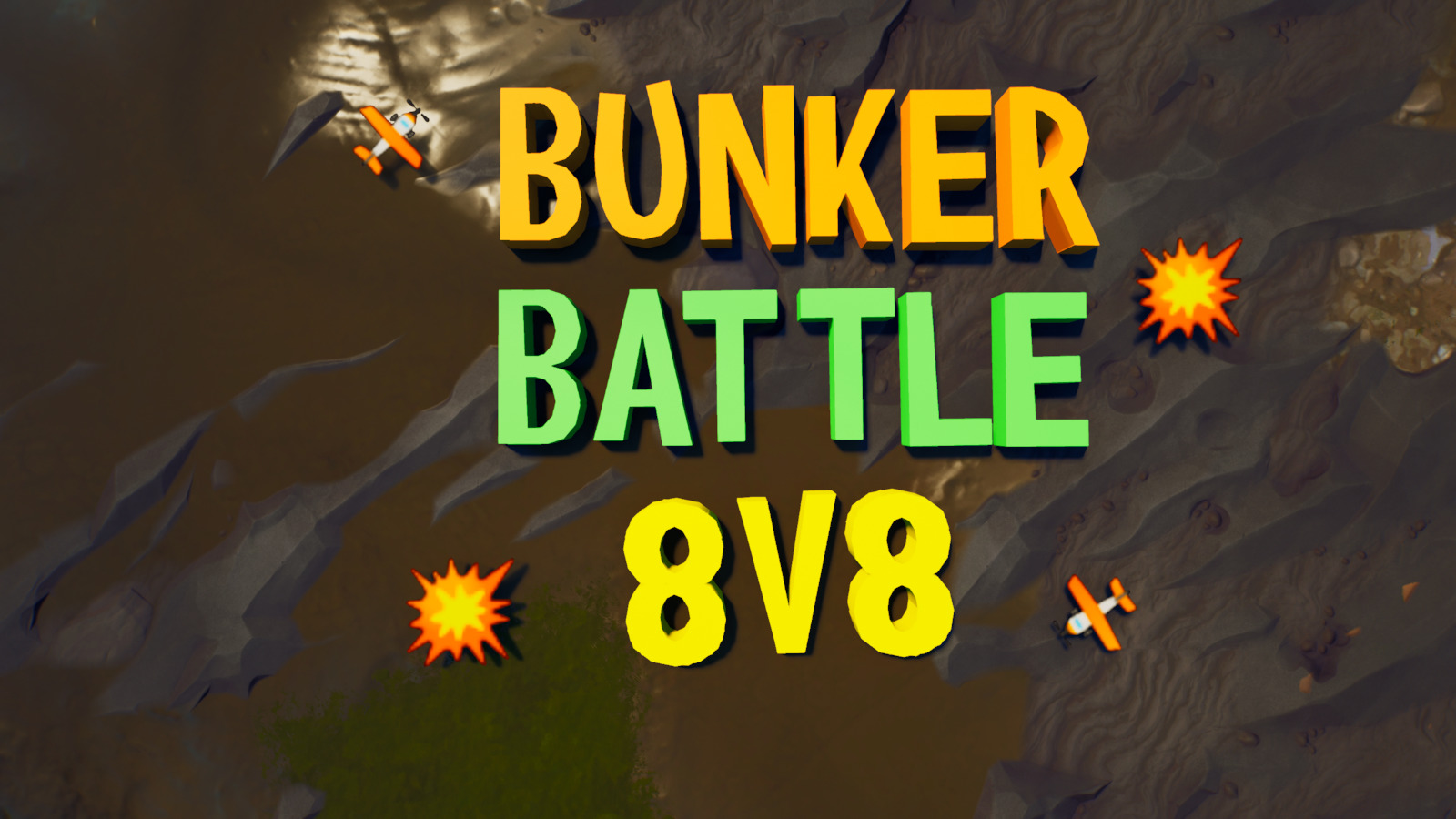 Bunker Battle 8v8 [ kansas-ty ] – Fortnite Creative Map Code