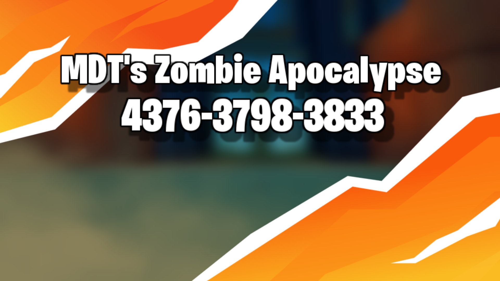MDT's Zombie Apocalypse [ mdt56 ] – Fortnite Creative Map Code