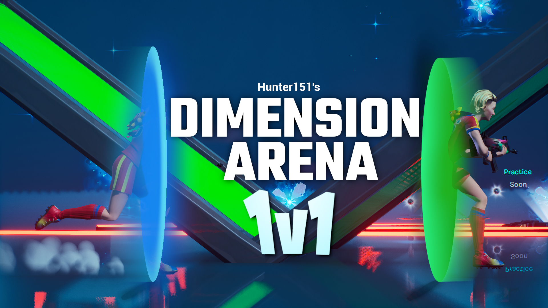 🔮Dimension Arena | 1v1 (Gravity Update) [ hunter151 ] – Fortnite ...