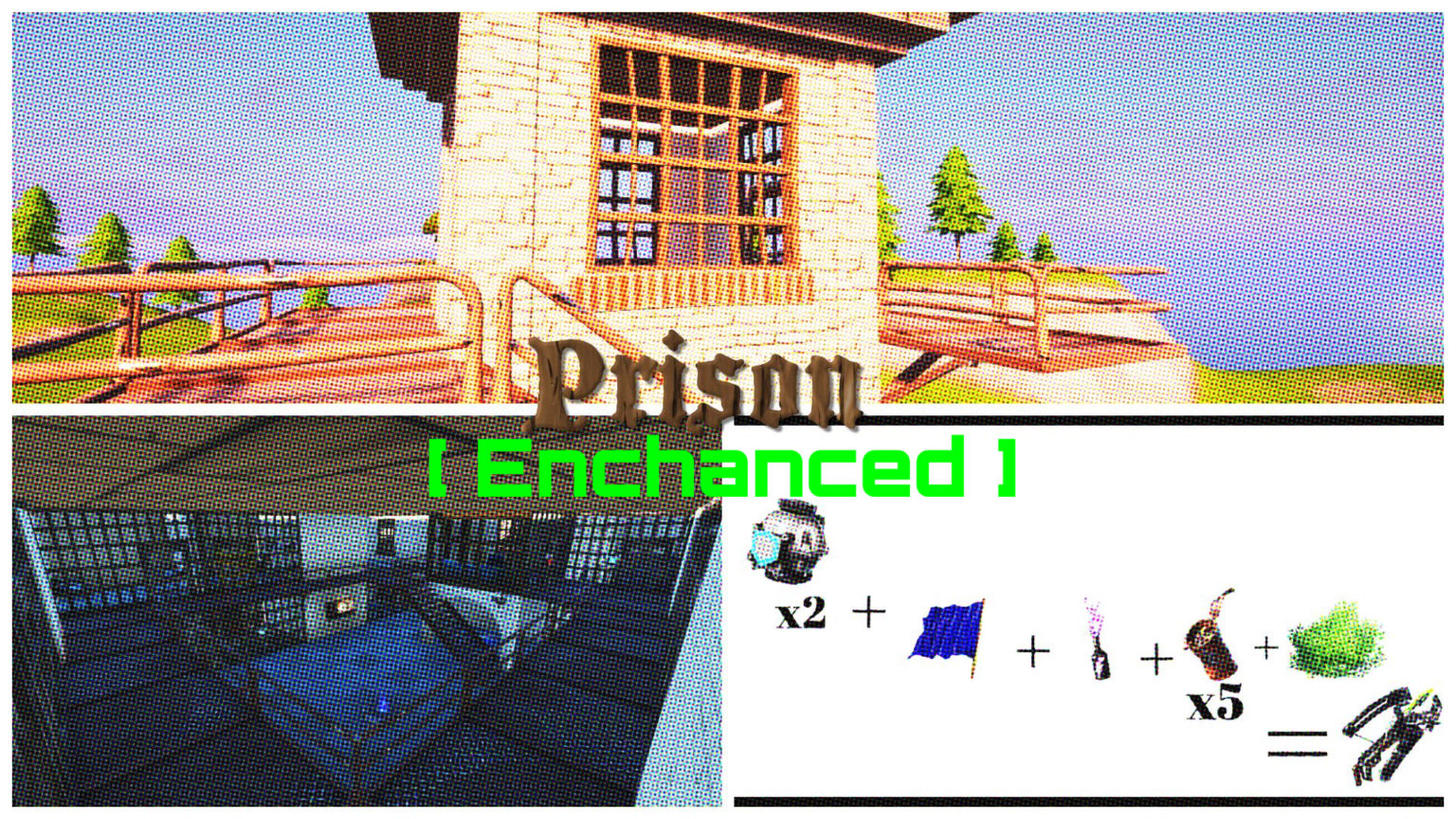 Zombies Survival - Prison Enchanced [ hk_gamingyt ] – Fortnite Creative ...