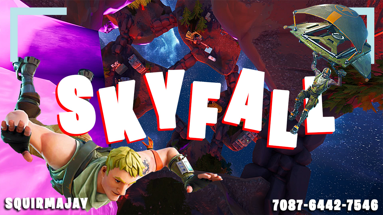 SKYFALL [ squirmajay ] – Fortnite Creative Map Code