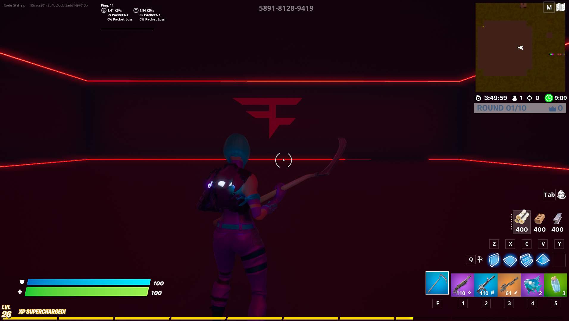 FaZe Boxfight [ gtahelp ] – Fortnite Creative Map Code