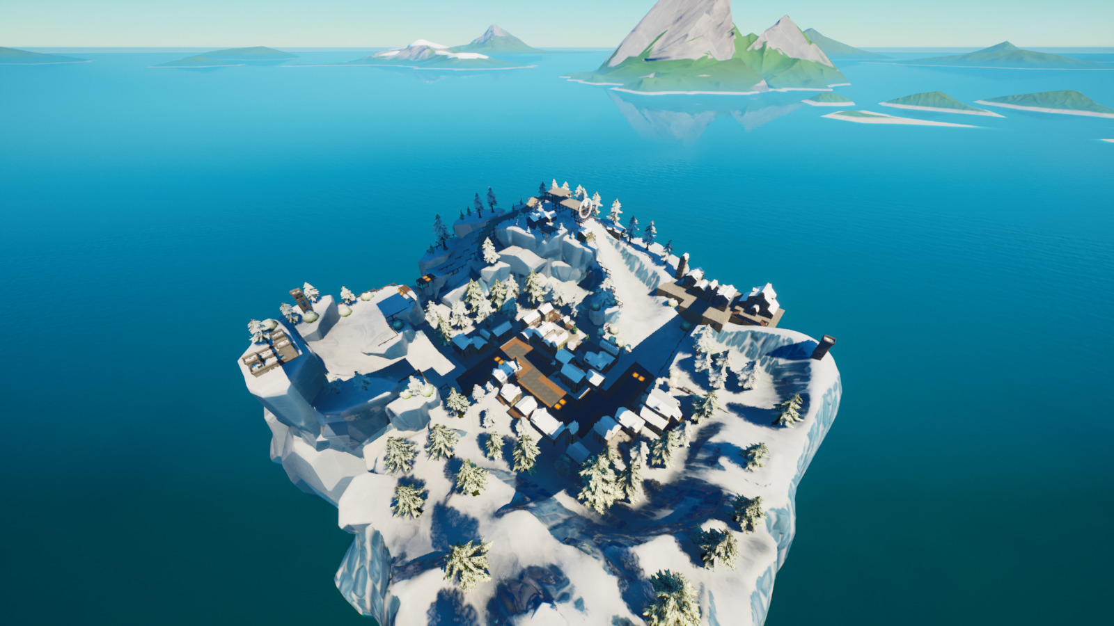 Snowy Slopes [ someonenamedsam ] – Fortnite Creative Map Code