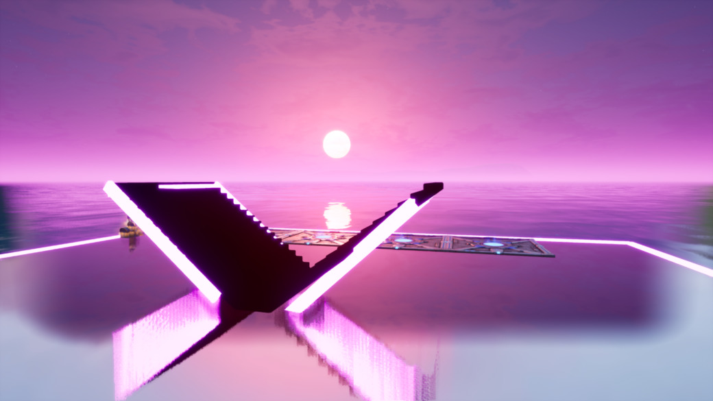 Aesthetic 1v1 Map (New Guns) [ itztheron ] – Fortnite Creative Map Code