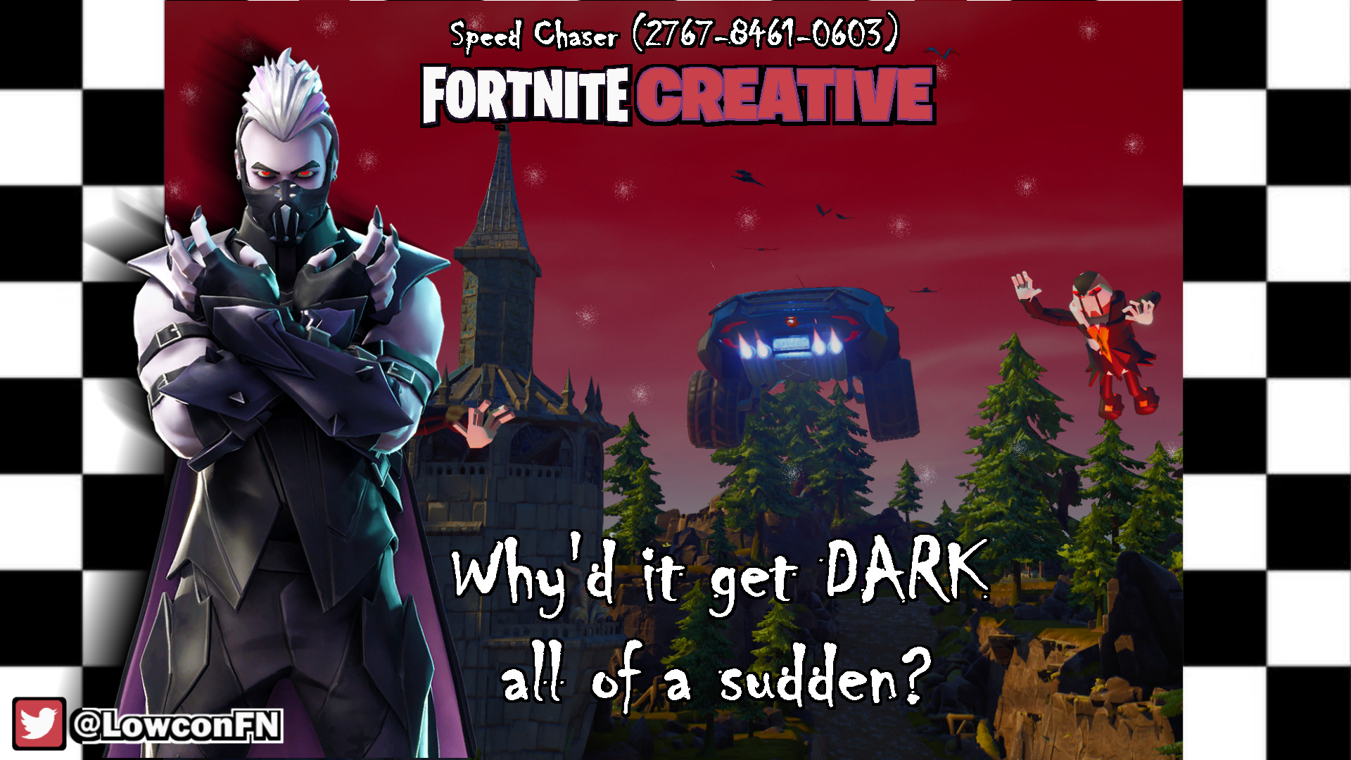 Speed Chaser: Vampire Lair Racing [ Lowcon ] – Fortnite Creative Map Code