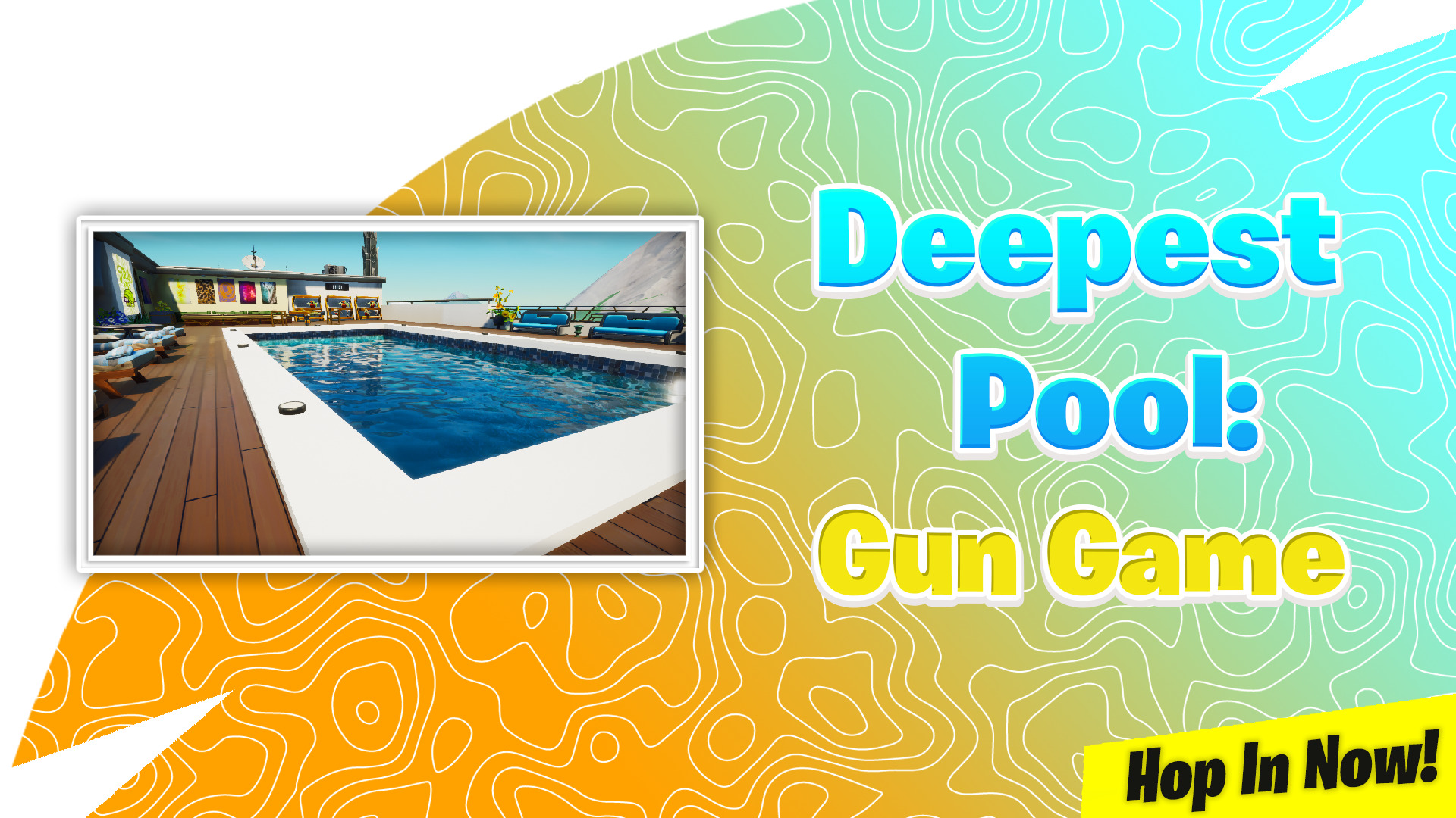 Deepest Pool: Gun Game [ df78 ] – Fortnite Creative Map Code