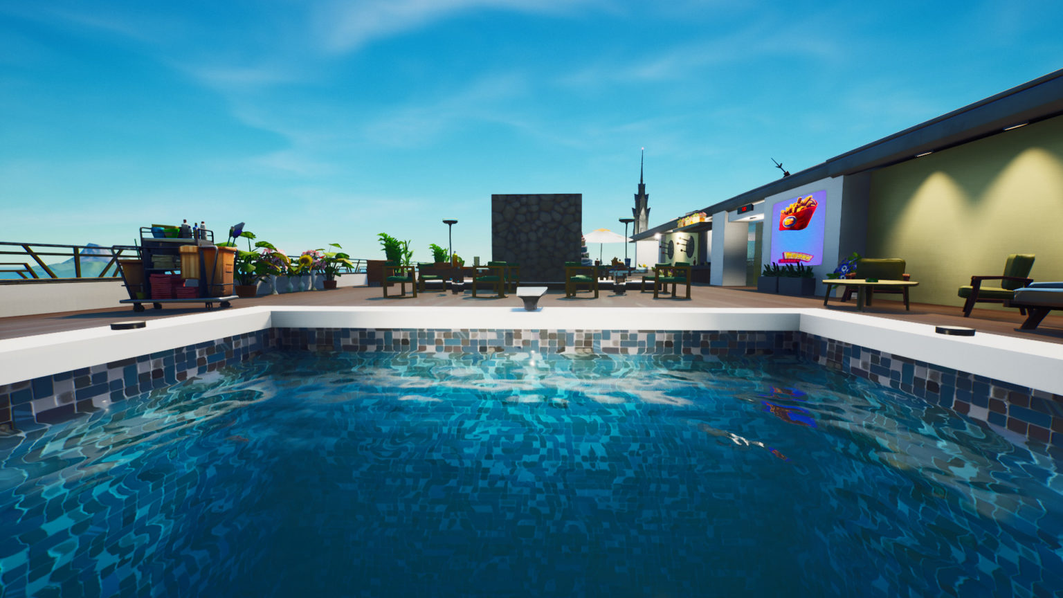 Deepest Pool: Gun Game [ df78 ] – Fortnite Creative Map Code