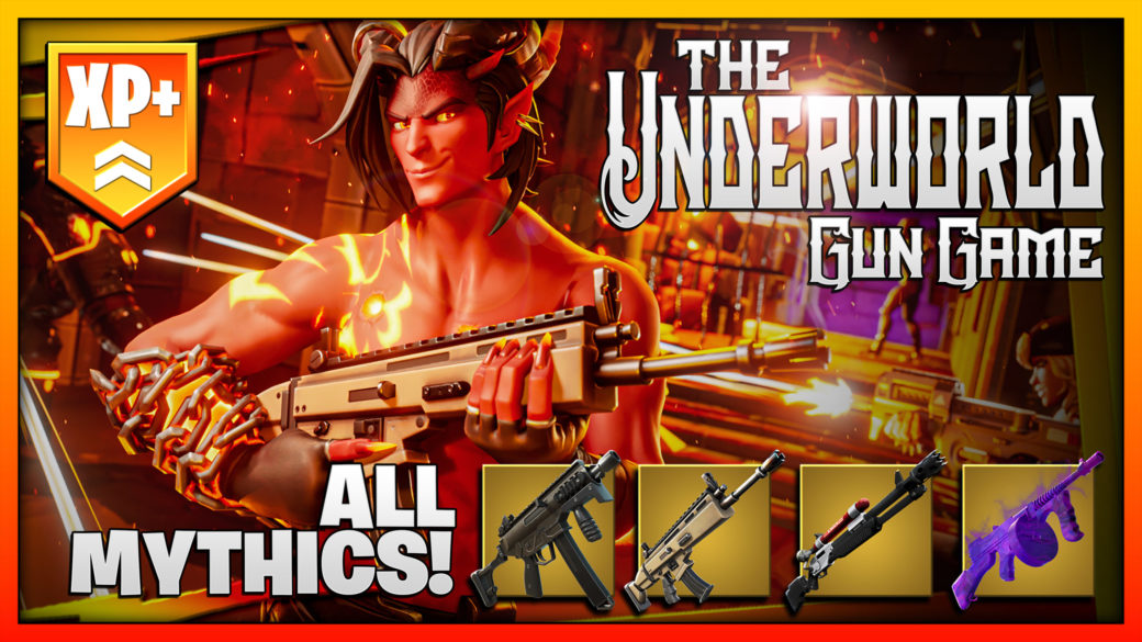 The Underworld - Gun Game [ ocdfx ] – Fortnite Creative Map Code