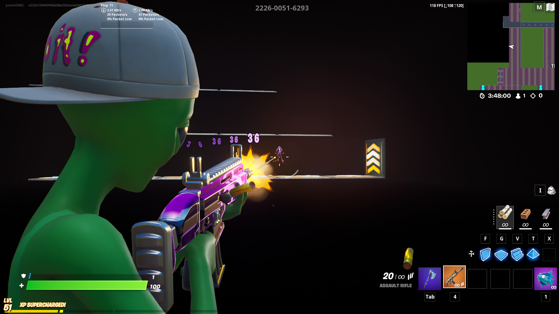 COMPLETE MAP TO TRAIN 2021 [ juninhomg ] – Fortnite Creative Map Code