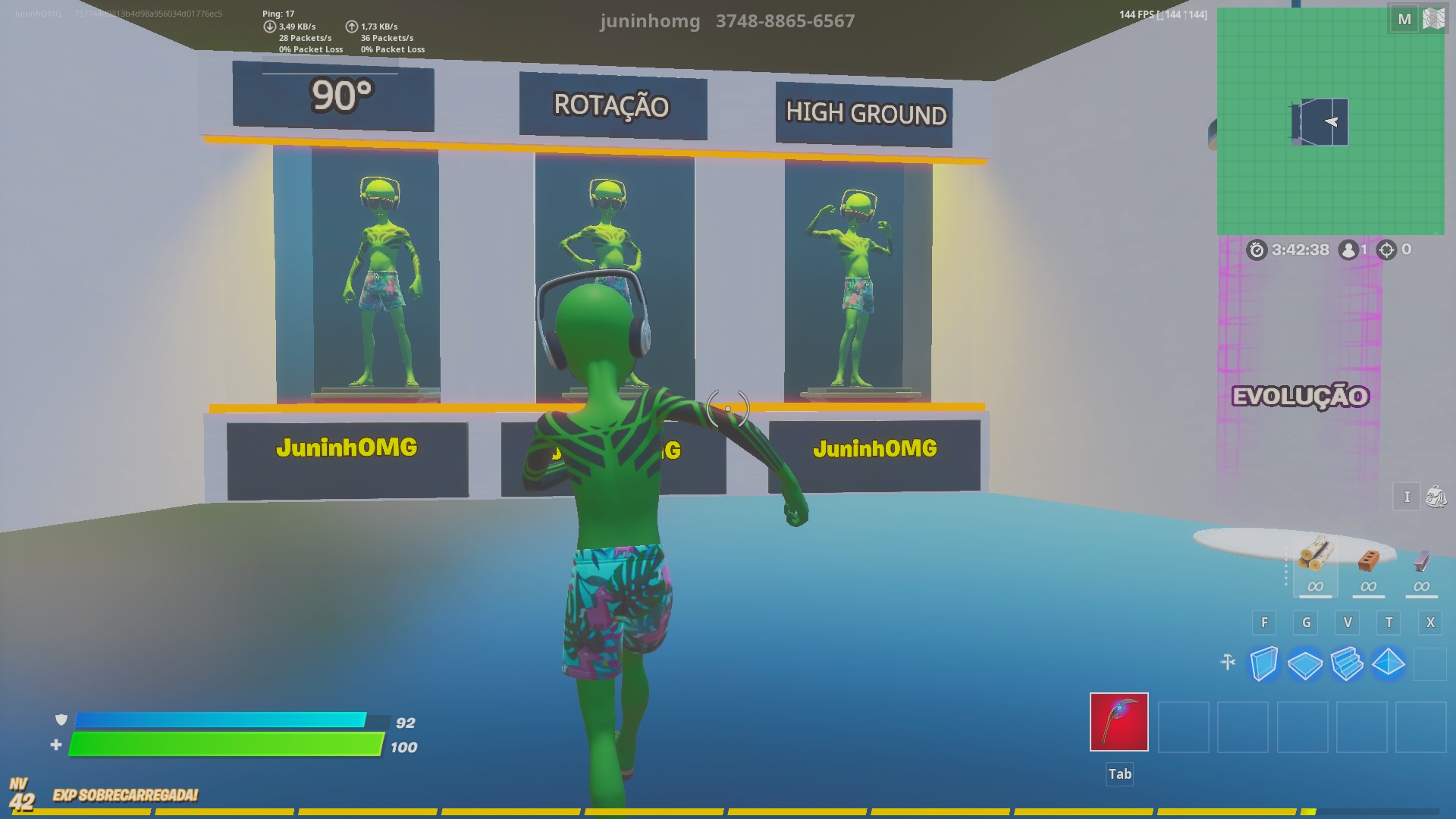 CONSTRUCTION TRAINING. FROM BEGINNER TO PRO! [ juninhomg ] – Fortnite ...