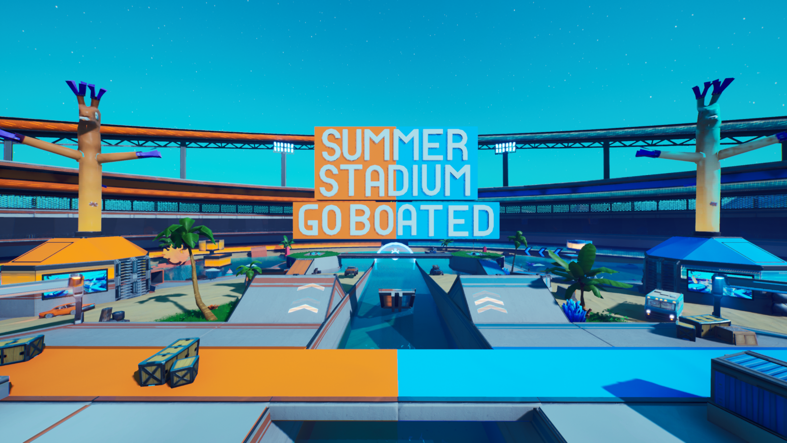 🏝️SUMMER STADIUM🏝️ | GO BOATED! [ dfault_skin ] – Fortnite Creative Map ...