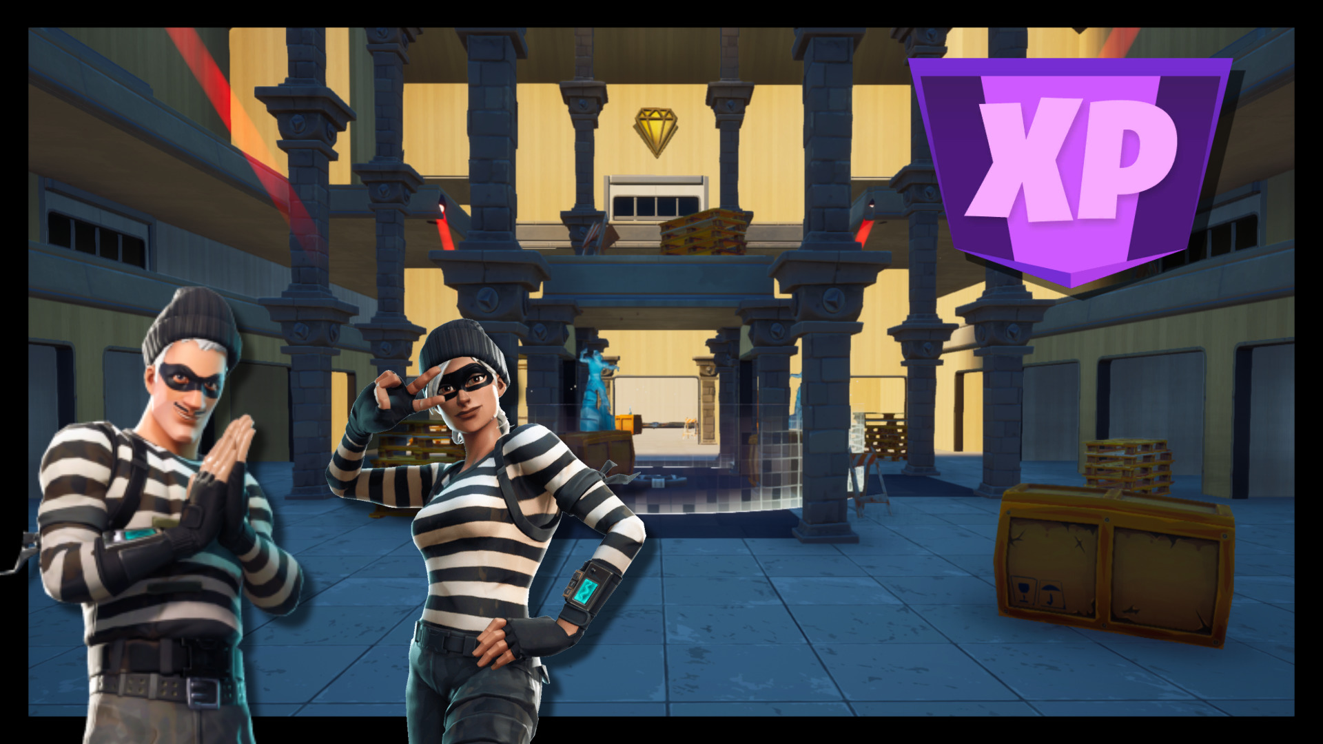 Museum Robbery - FFA 🚨 [ lairon ] – Fortnite Creative Map Code