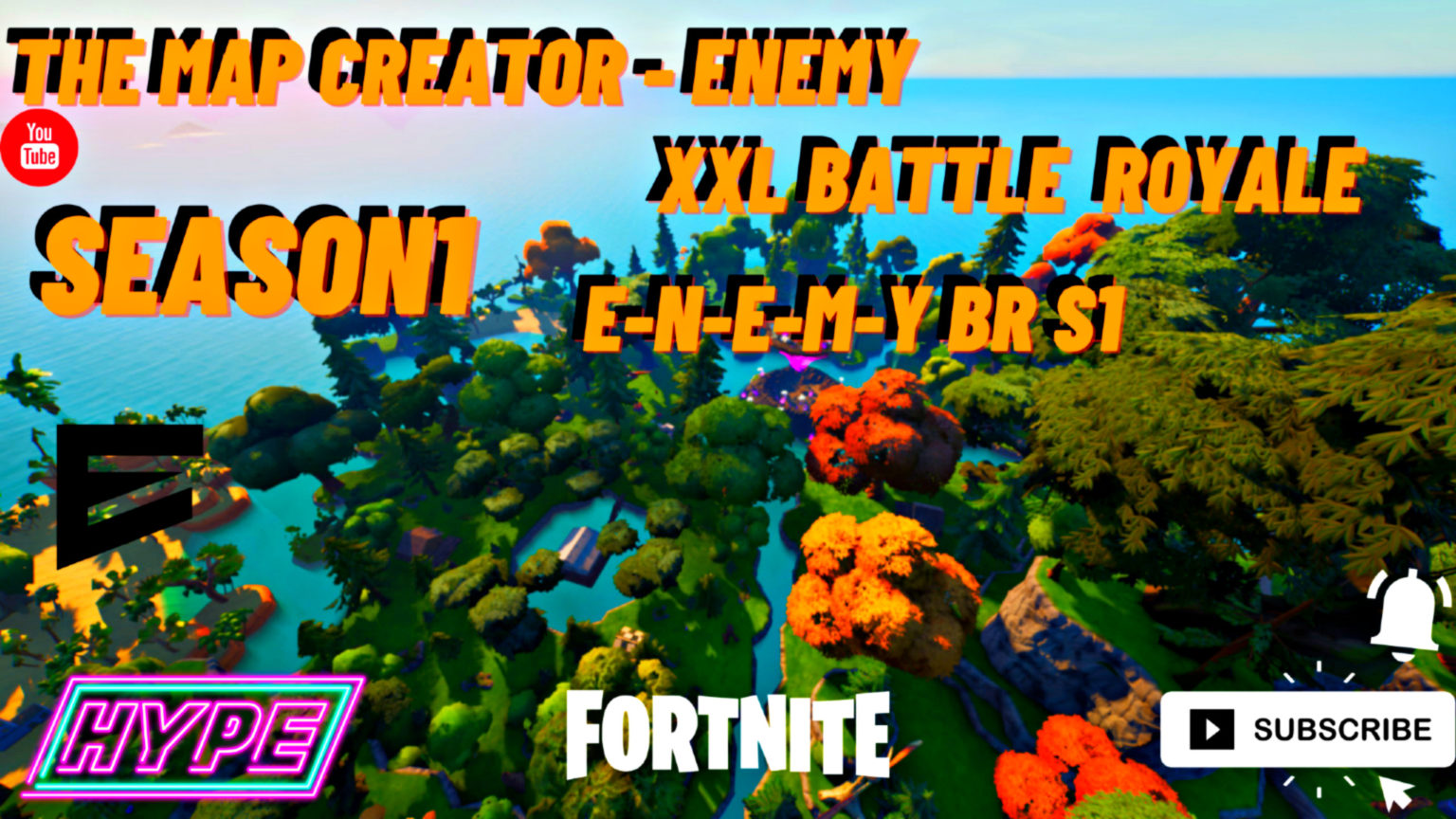 MINI BATTLE ROYALE MAP - CHAPTER 1 / S4 [ e-n-e-m-y ] – Fortnite Creative Map Code