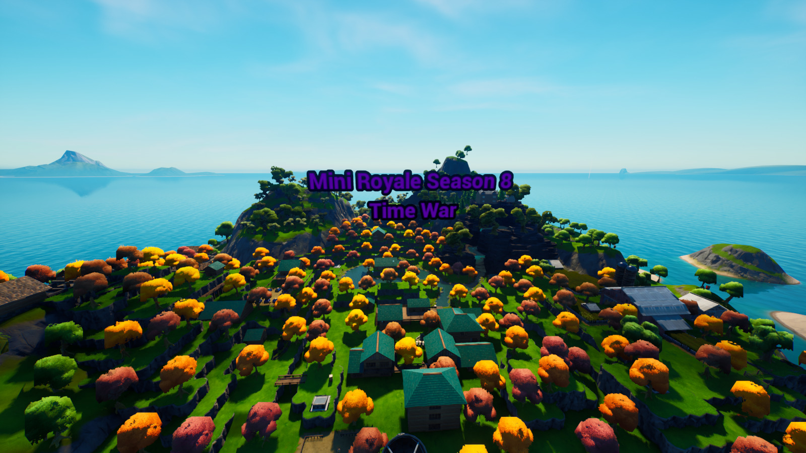 Mini Royale Season 8 Time War [ mfcnk ] – Fortnite Creative Map Code