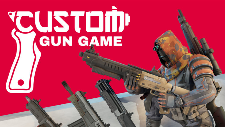 "Custom Gun Game" by spankysully – Fortnite Creative Map Code