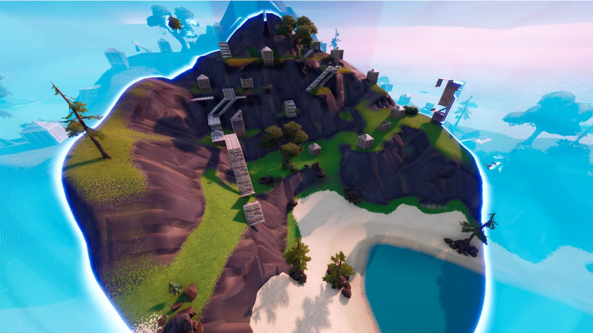 Mountain Zone Wars (Solo) [ fxxd1 ] – Fortnite Creative Map Code