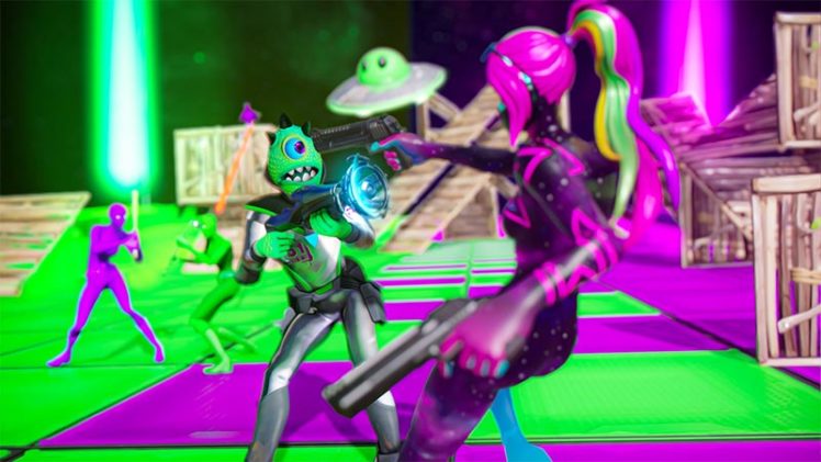 👽Green VS Purple👾٭Go GOATED 💯 Dux ↓ [ Dux ] – Fortnite Creative Map Code