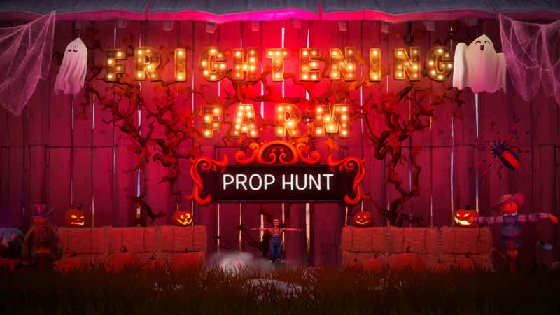 🎃FRIGHTENING FARM - PROP HUNT! 🎃 [ kirious ] – Fortnite Creative Map Code