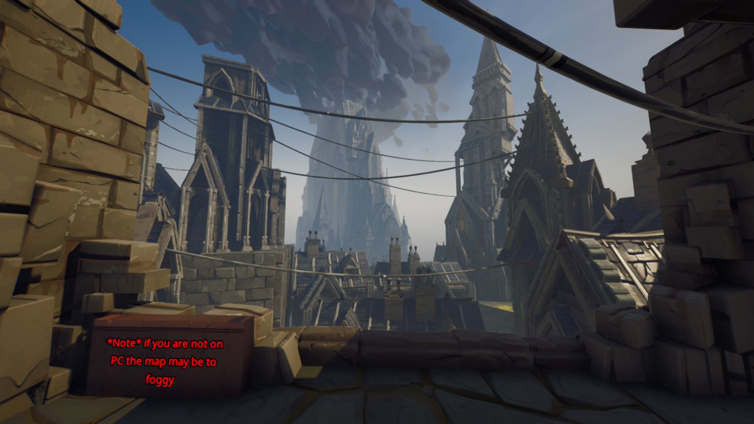 Gothic Cityscape - Artsitic Build [ fivewalnut ] – Fortnite Creative Map Code