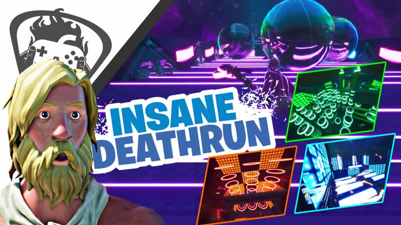 INSANE DEATHRUN - 20 LEVEL [ paulorodrigocr ] – Fortnite Creative Map Code