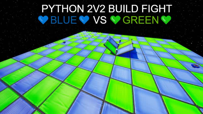 PYTHON 2V2 BUILD FIGHTS BLUE VS GREEN [ python ] – Fortnite Creative ...