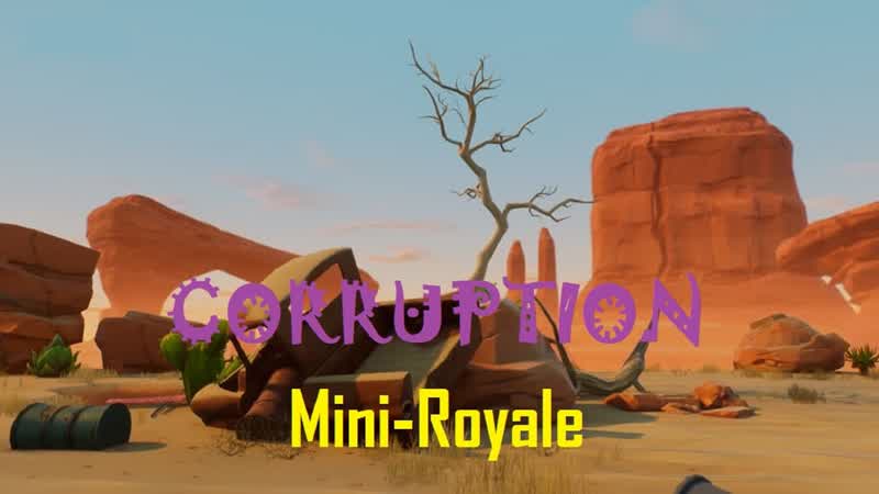 Corruption Mini-Royale [ bo1tone ] – Fortnite Creative Map Code