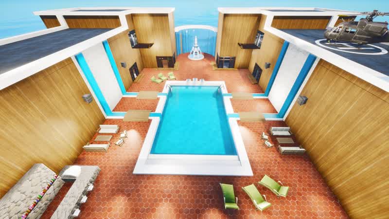 Pool House GUN GAME [ elim-jrc ] – Fortnite Creative Map Code