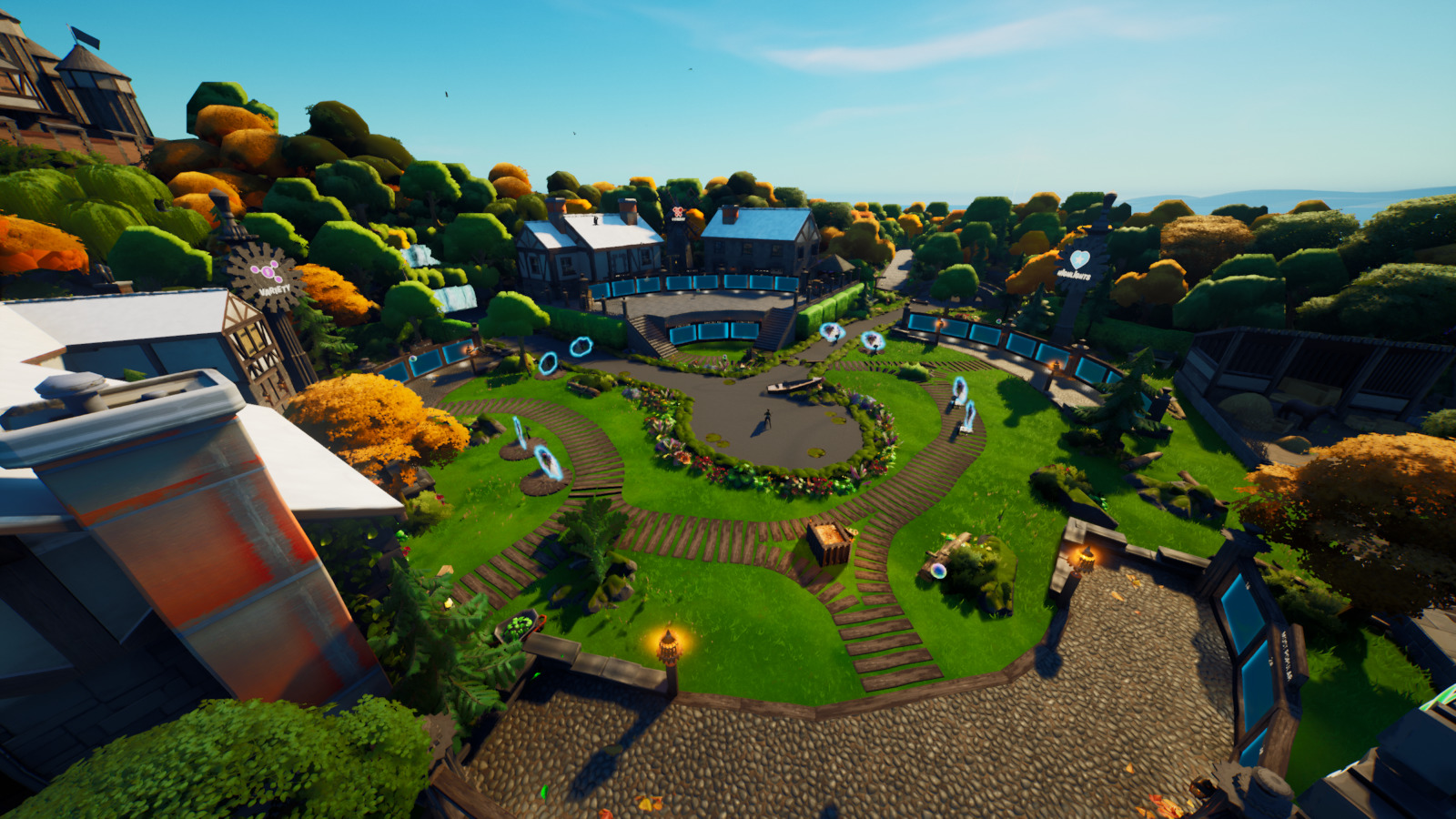 MEDIEVAL VILLAGE HUB [ zaze ] – Fortnite Creative Map Code