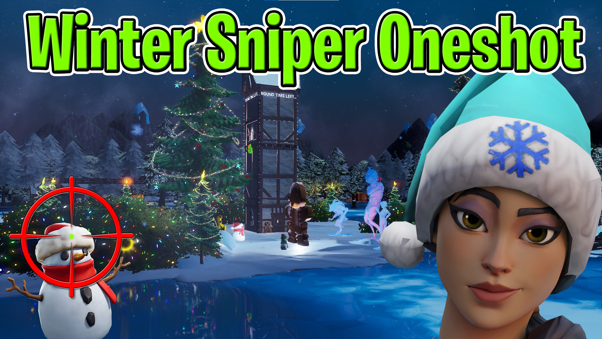 WINTER SNIPER ONESHOT [ opsman ] – Fortnite Creative Map Code