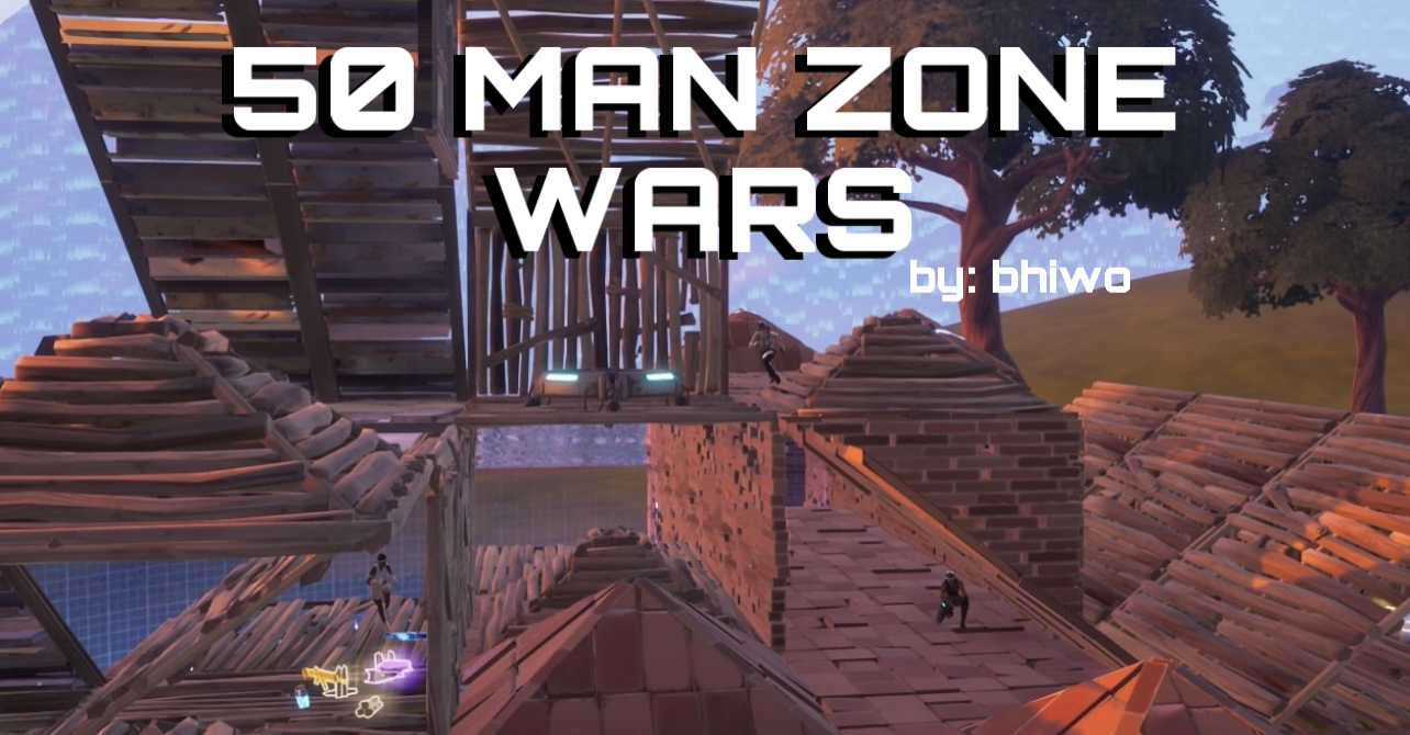 Realistic 50 Man Zone Wars [ bhiwo ] – Fortnite Creative Map Code