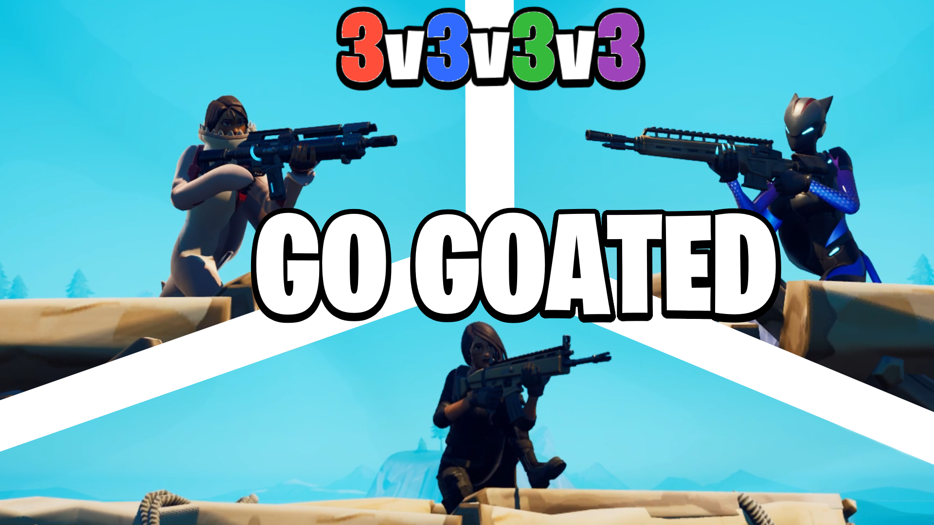 3v3v3v3 Go Goated 🐐 - Classic [ lowkj ] – Fortnite Creative Map Code