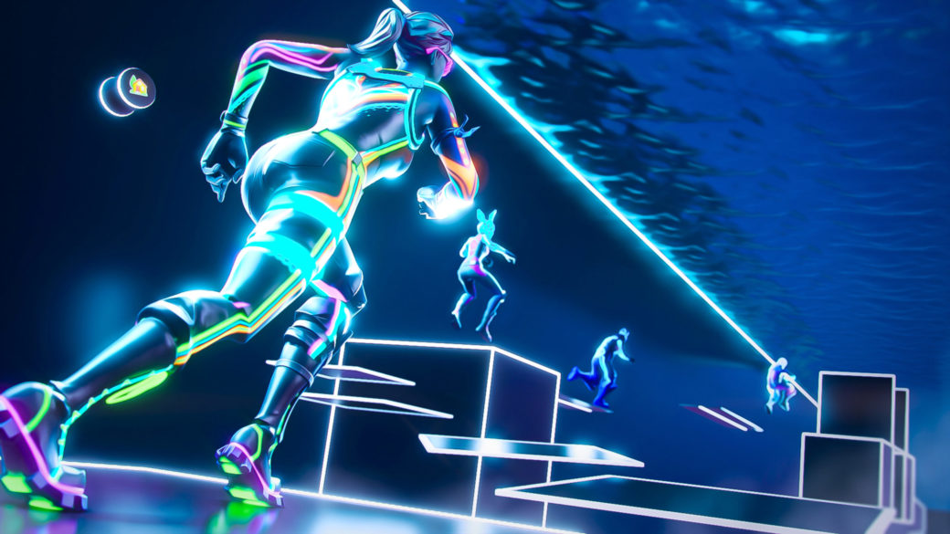 🏃50 LEVEL NEON DEATHRUN🏃 [ tieum ] – Fortnite Creative Map Code