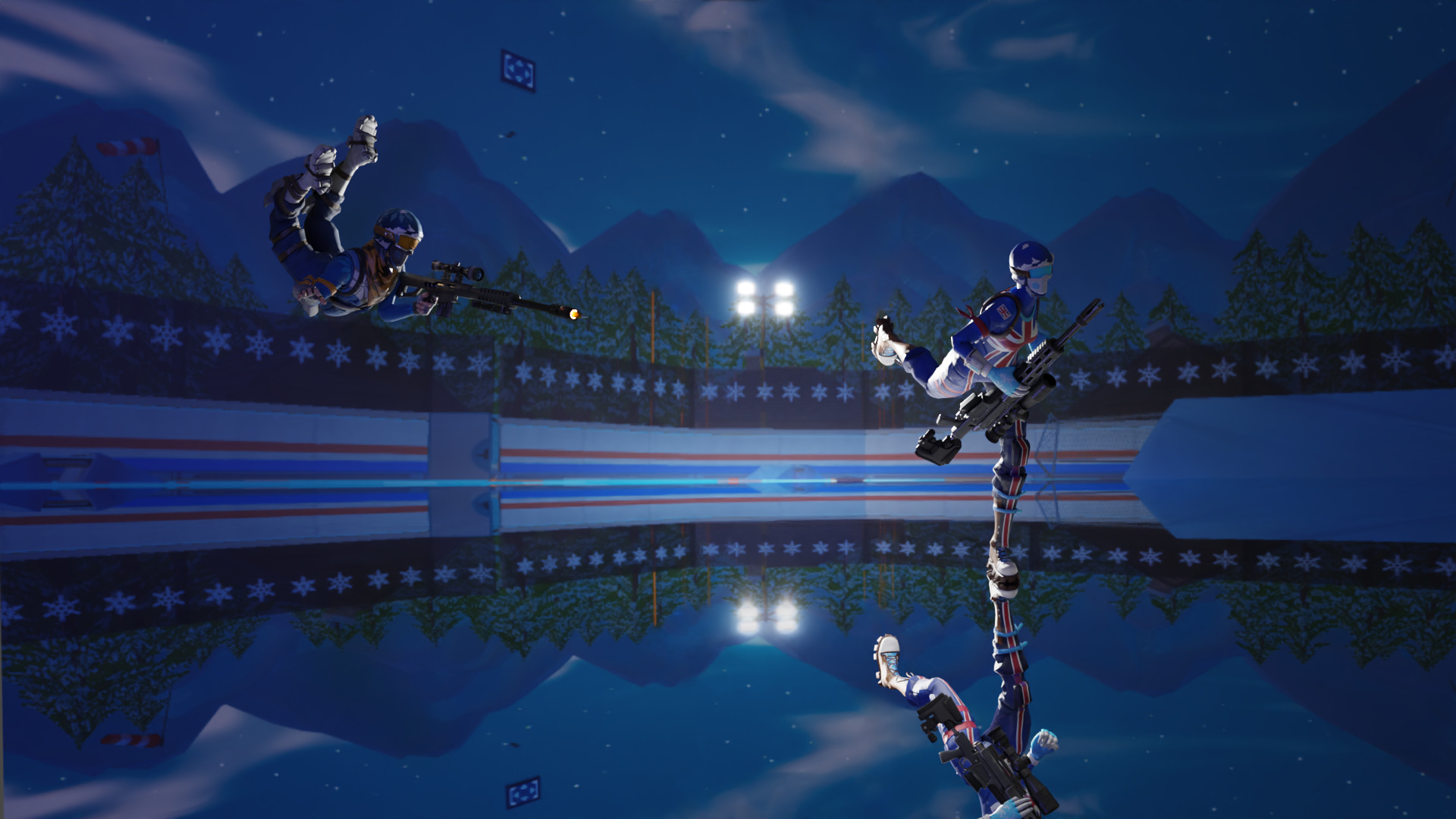 Outdoor Rink - One shot [ mlofnc ] – Fortnite Creative Map Code