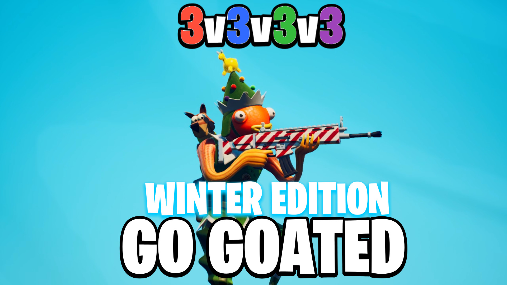 3v3v3v3 Go Goated Winter Edition [ lowkj ] – Fortnite Creative Map Code