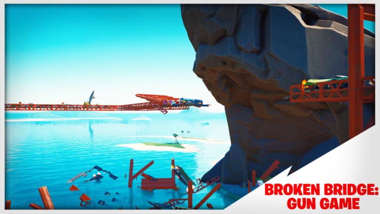 Broken Bridge: Gun Game [ df78 ] – Fortnite Creative Map Code