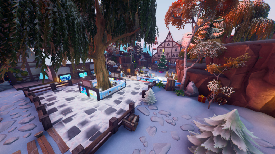 Winter Appreciation Hub [ squirmajay ] – Fortnite Creative Map Code