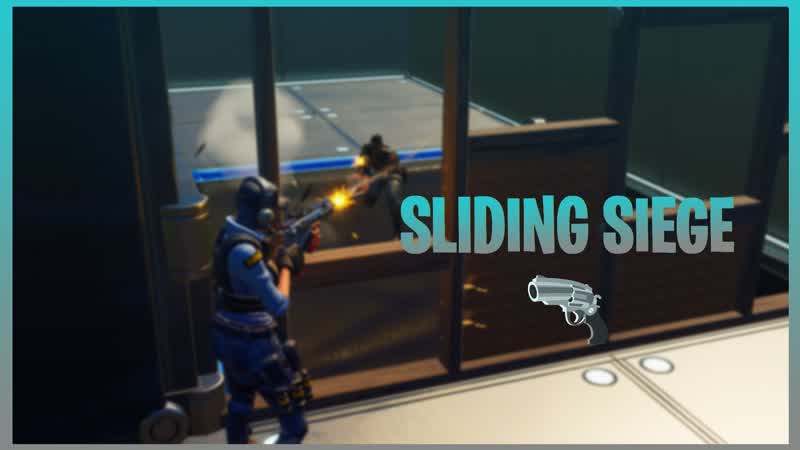 Sliding Siege! [ franc1_ ] – Fortnite Creative Map Code