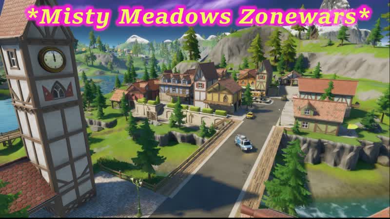 * Misty Meadows Zonewars * [ lil-wikipedia ] – Fortnite Creative Map Code