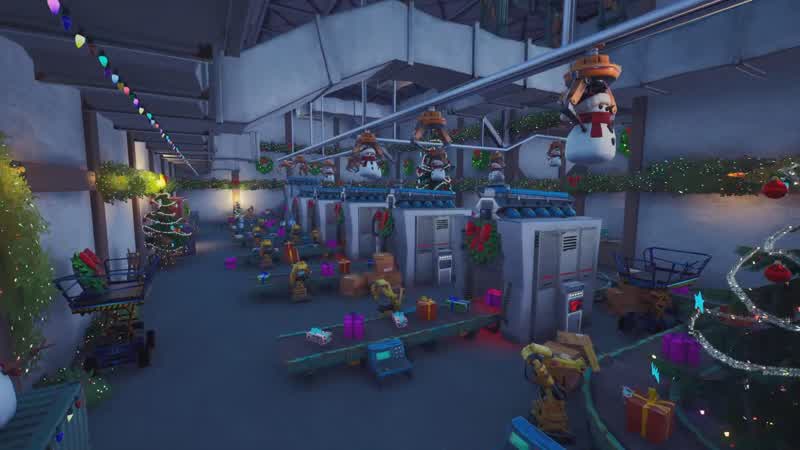 The Fortnite Factory 2 (Xmas Edition) [ Juxi ] – Fortnite Creative Map Code