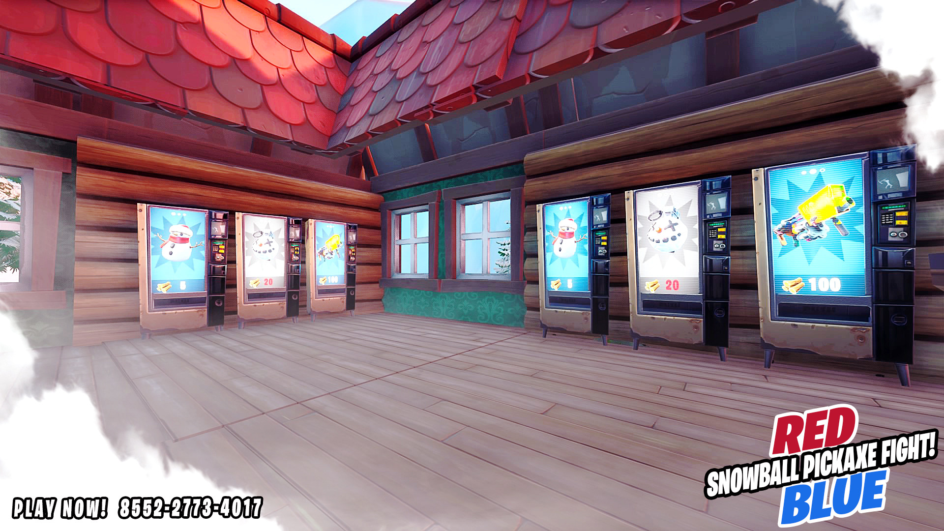 REDvsBLUE | PICKAXE SNOWBALL FIGHT! [ BLZE.DRAGON ] – Fortnite Creative Map Code