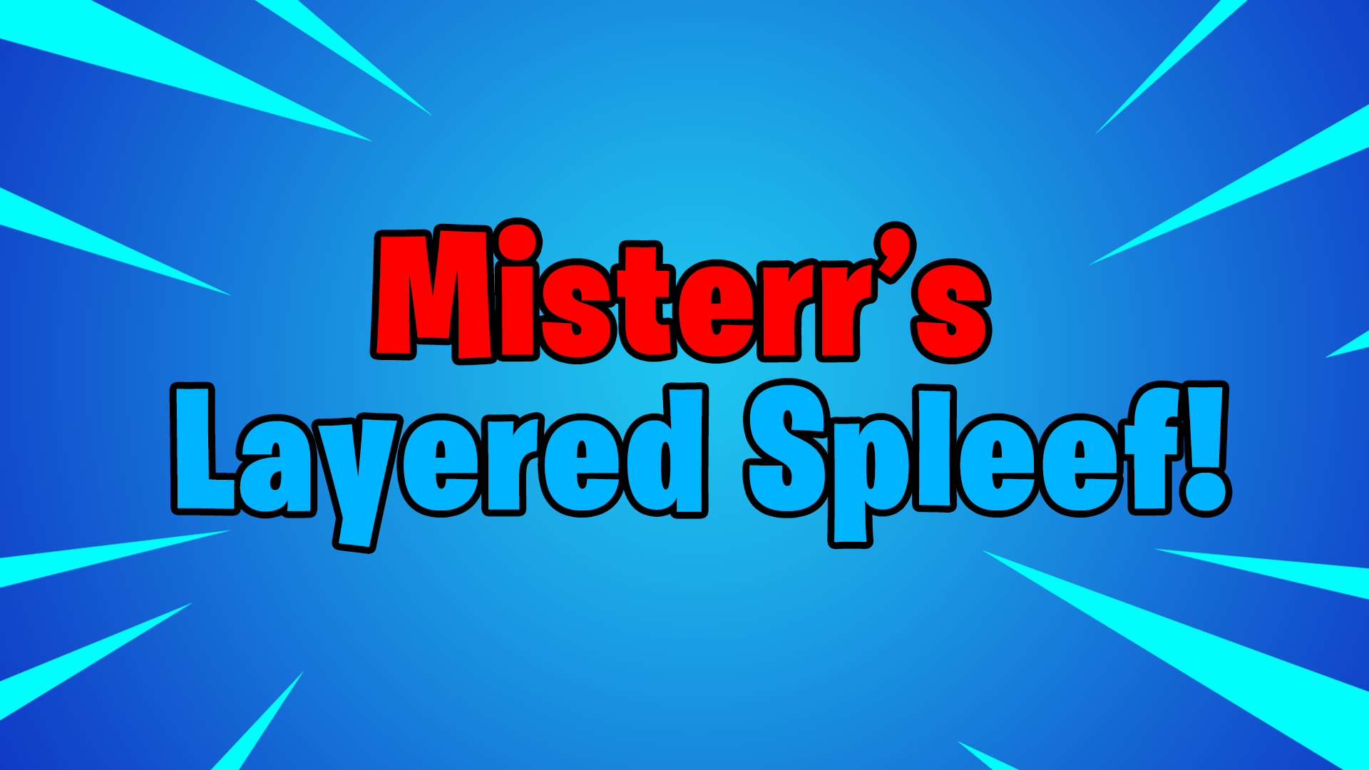 Misterr's Layered Spleef! [ yt_misterr ] – Fortnite Creative Map Code
