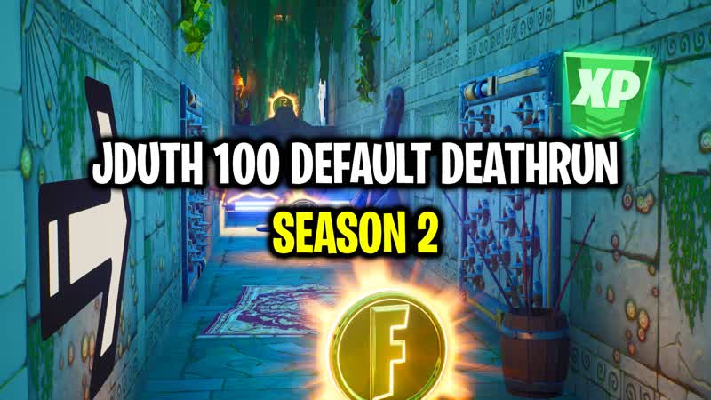 JDUTH 100 DEFAULT DEATHRUN 🦖 SEASON TWO [ jduth96 ] – Fortnite Creative Map Code