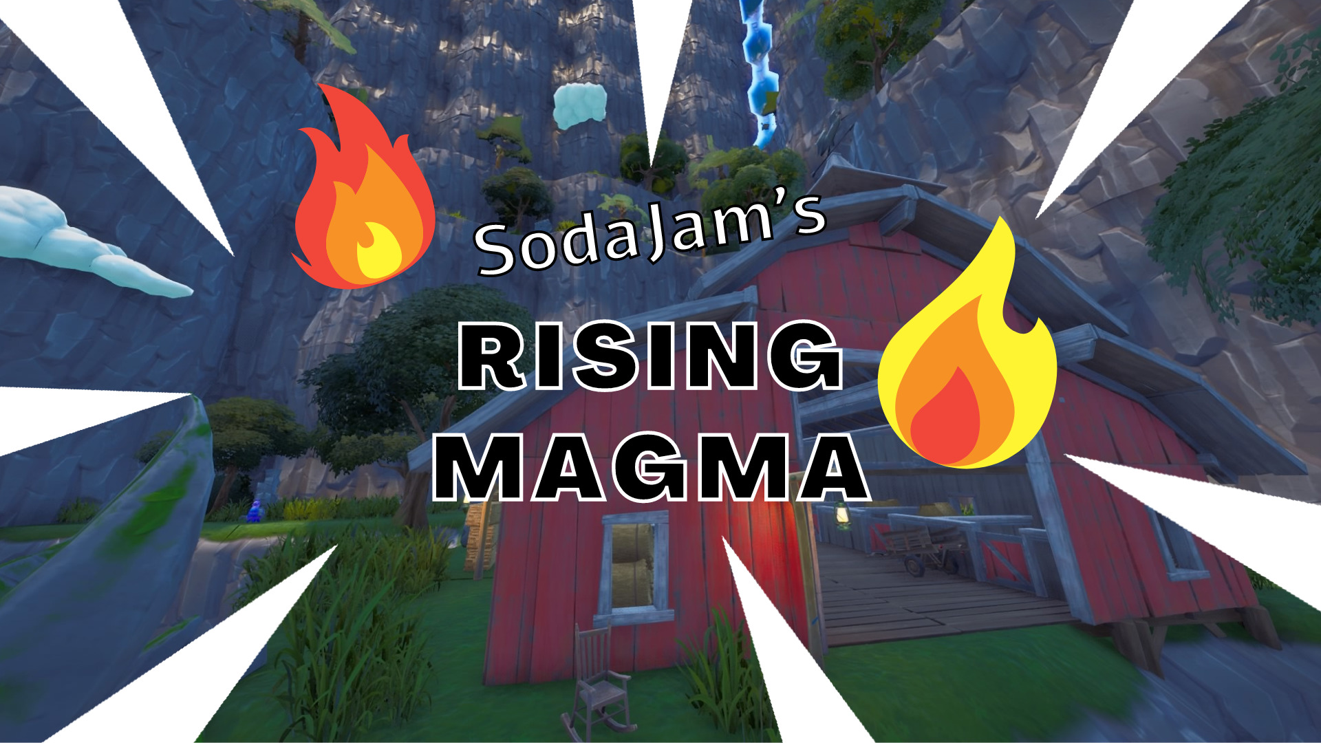 Rising magma [ sodajam ] – Fortnite Creative Map Code