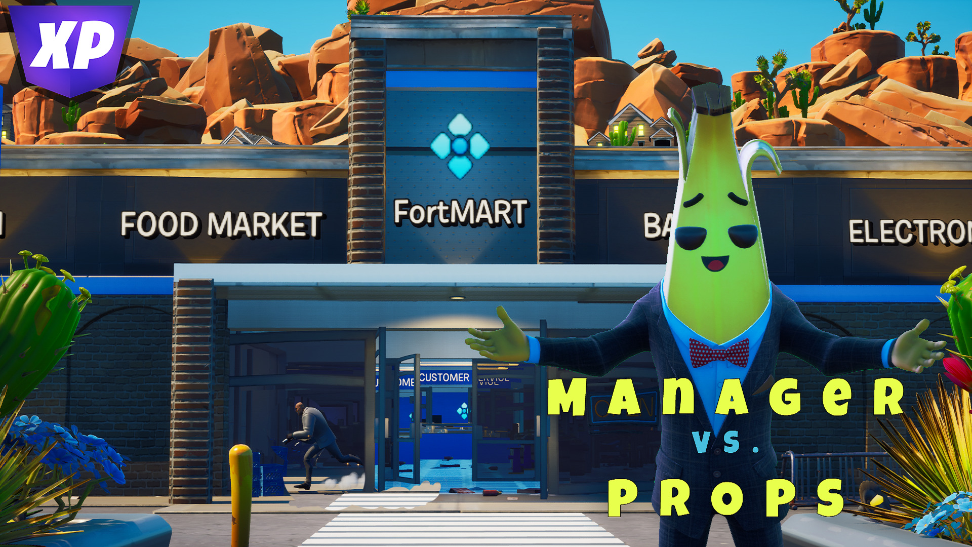 Super-Store ⭐ Manager VS Props [ g_schway ] – Fortnite Creative Map Code