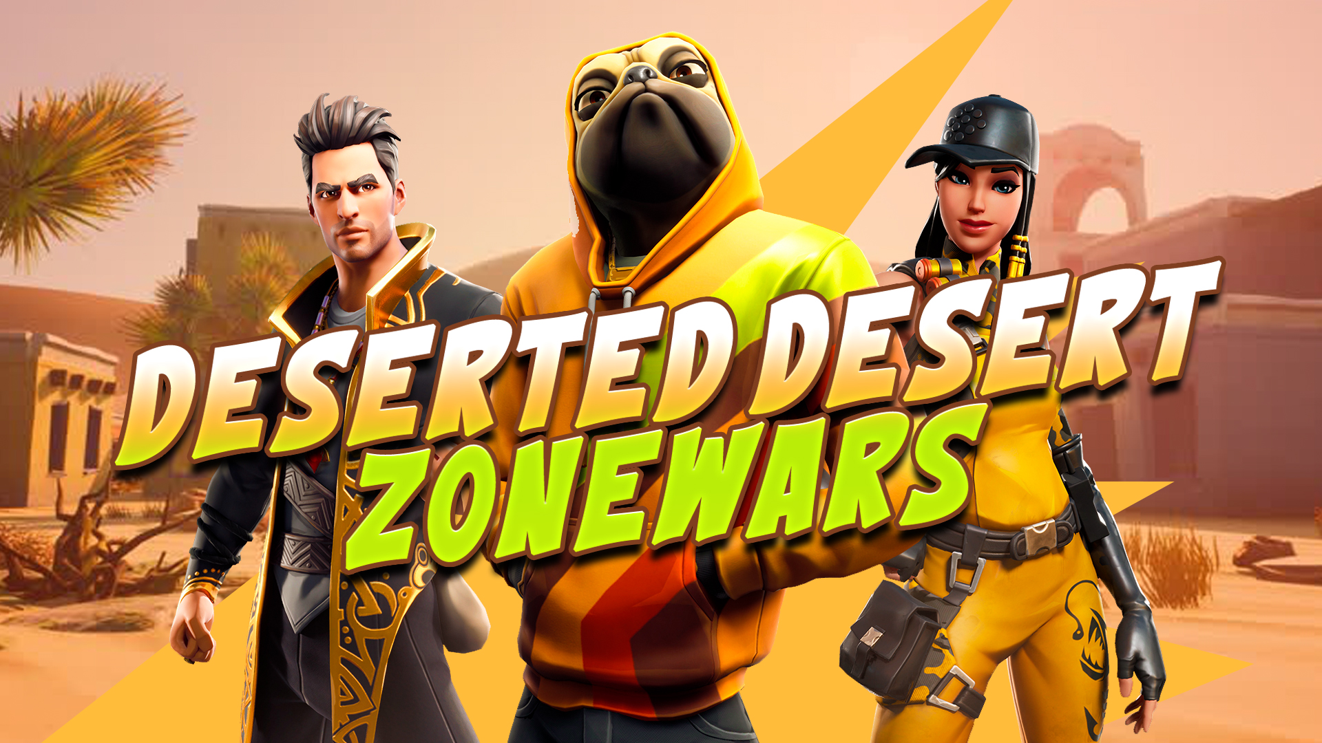 Deserted Desert Zone Wars [ muzneo ] – Fortnite Creative Map Code