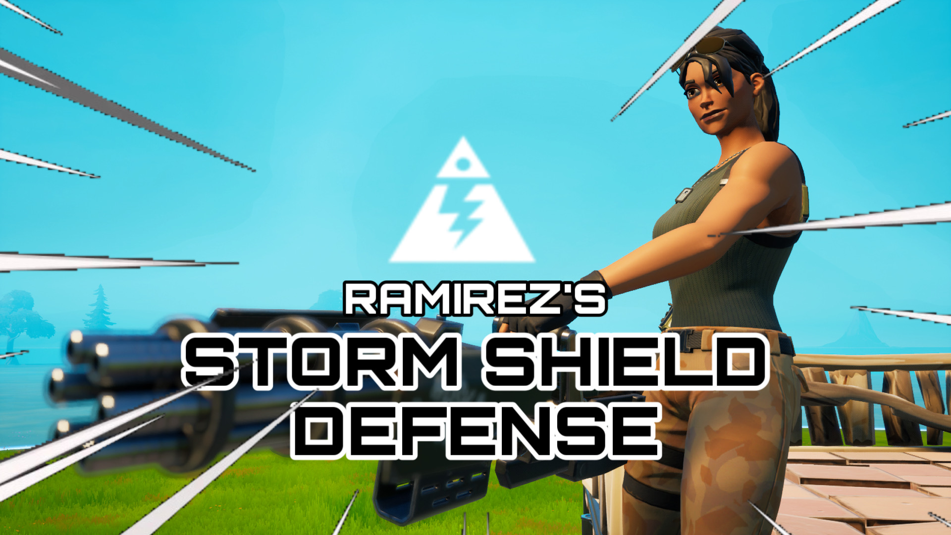 Ramirez's Storm Shield Defense [ pulse_voyd ] – Fortnite Creative Map Code